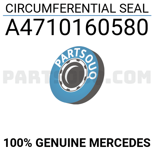 CIRCUMFERENTIAL SEAL A4710160580 | MERCEDES Parts | PartSouq