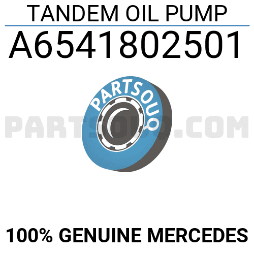 TANDEM OIL PUMP A6541802501 | MERCEDES Parts | PartSouq