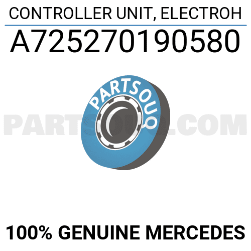 CONTROLLER UNIT, ELECTROH A725270190580 | MERCEDES Parts | PartSouq