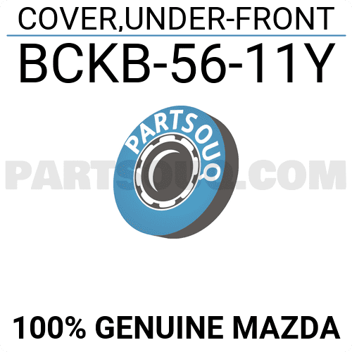 COVER,UNDER-FRONT BCKB5611Y | Mazda Parts | PartSouq