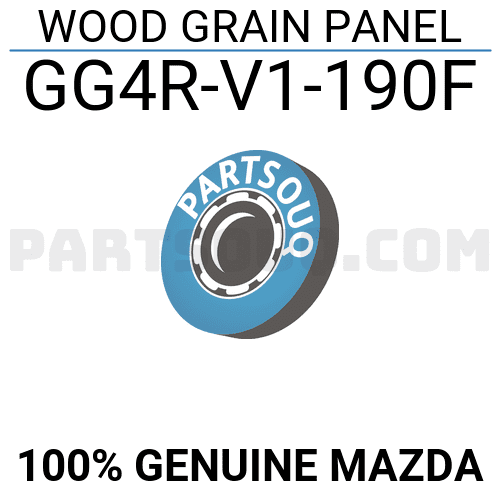 WOOD GRAIN PANEL GG4RV1190F | Mazda Parts | PartSouq