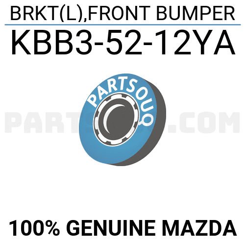 BRKT(L),FRONT BUMPER KBB35212YA | Mazda Parts | PartSouq