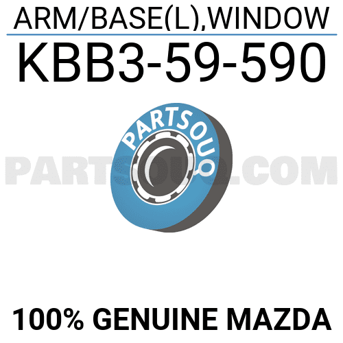 ARM/BASE(L),WINDOW KBB359590 | Mazda Parts | PartSouq