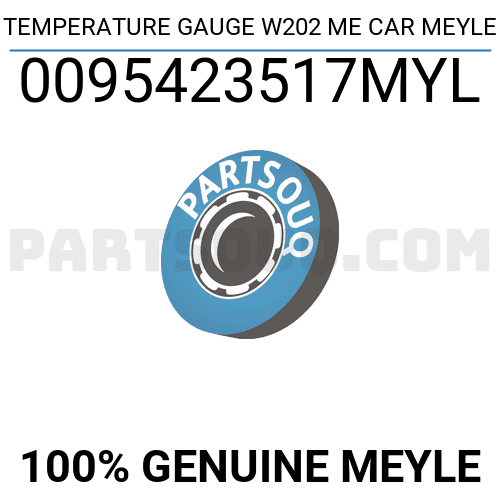 TEMPERATURE GAUGE W202 ME CAR MEYLE 0095423517MYL | Meyle Parts | PartSouq