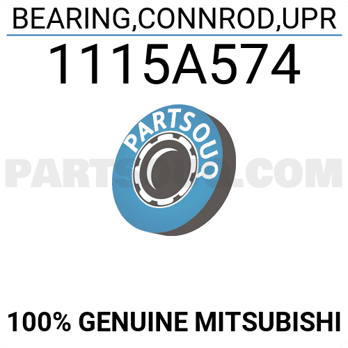 BEARING,CONNROD,UPR 1115A574 | Mitsubishi Parts | PartSouq