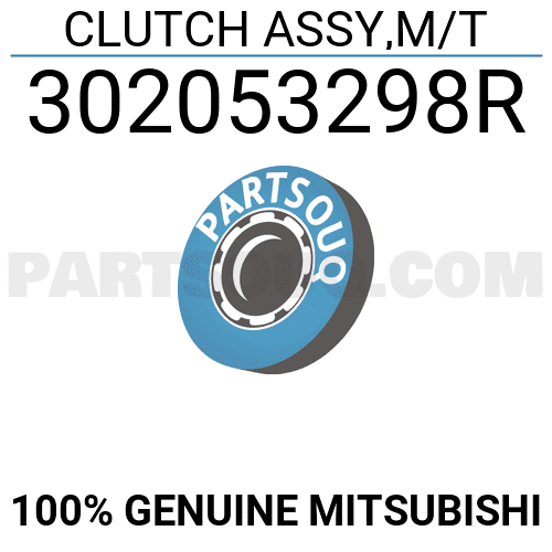 CLUTCH ASSY,M/T 302053298R | Mitsubishi Parts | PartSouq