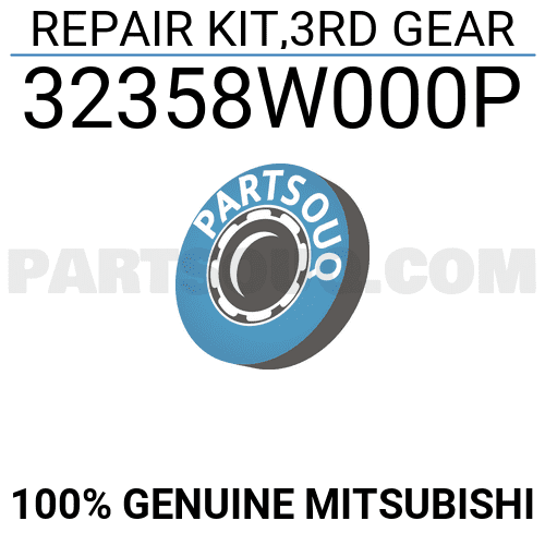 REPAIR KIT,3RD GEAR 32358W000P | Mitsubishi Parts | PartSouq
