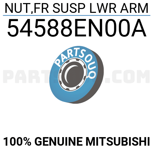NUT,FR SUSP LWR ARM 54588EN00A | Mitsubishi Parts | PartSouq