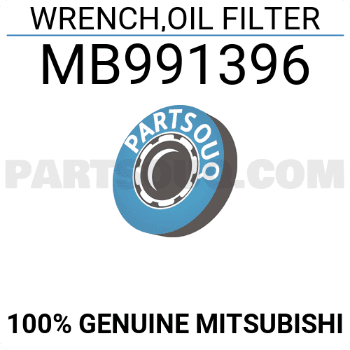 WRENCH,OIL FILTER MB991396 | Mitsubishi Parts | PartSouq