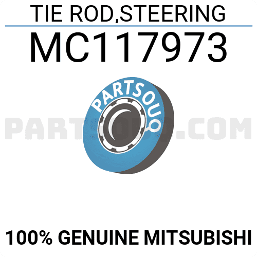 TIE ROD,STEERING MC117973 | Mitsubishi Parts | PartSouq