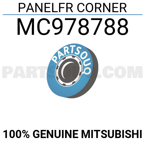 PANELFR CORNER MC978788 | Mitsubishi Parts | PartSouq