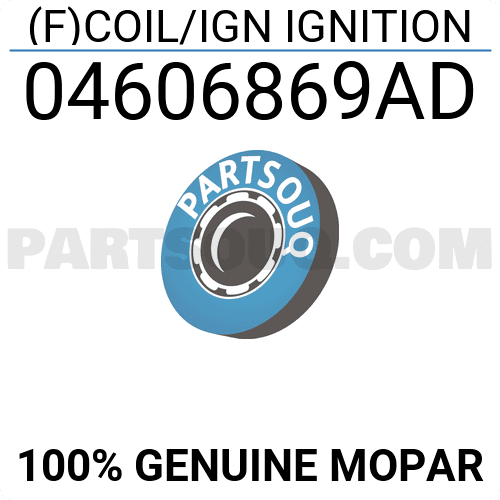 (F)COIL/IGN IGNITION 04606869AD | Mopar Parts | PartSouq