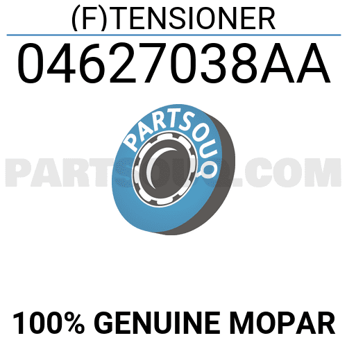 (F)TENSIONER 04627038AA | Mopar Parts | PartSouq