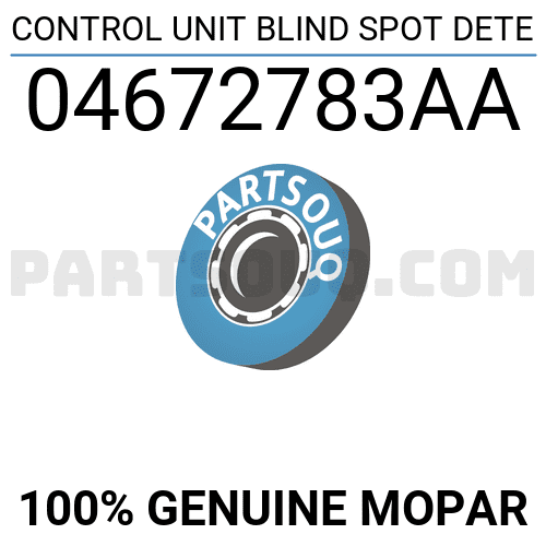 CONTROL UNIT BLIND SPOT DETE 04672783AA | Mopar Parts | PartSouq