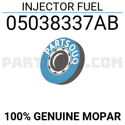 INJECTOR FUEL 05038337AB | Mopar Parts | PartSouq