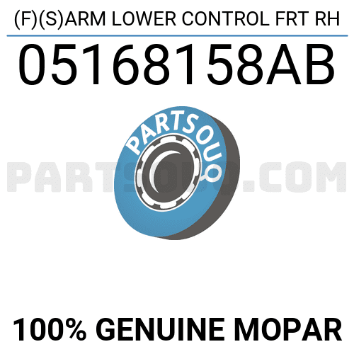 (F)(S)ARM LOWER CONTROL FRT RH 05168158AB | Mopar Parts | PartSouq