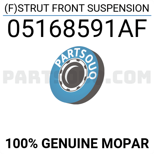 (F)STRUT FRONT SUSPENSION 05168591AF | Mopar Parts | PartSouq