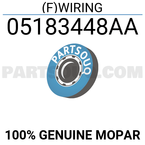(F)WIRING 05183448AA | Mopar Parts | PartSouq