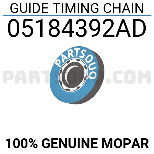 GUIDE TIMING CHAIN 05184392AD | Mopar Parts | PartSouq
