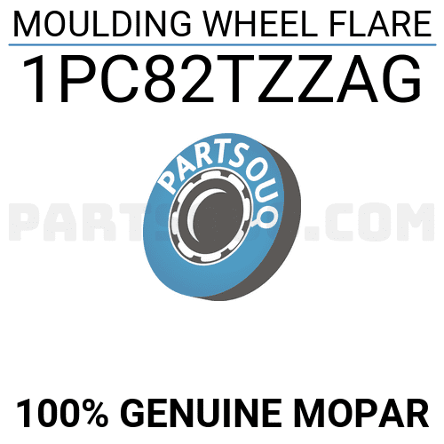 MOULDING WHEEL FLARE 1PC82TZZAG | Mopar Parts | PartSouq