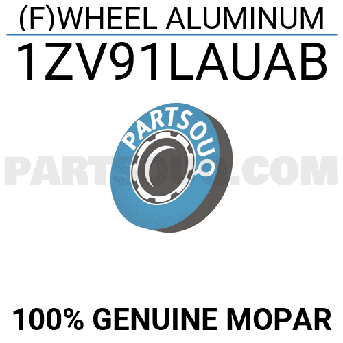 (F)WHEEL ALUMINUM 1ZV91LAUAB | Mopar Parts | PartSouq