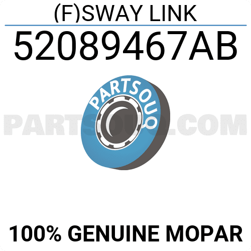 (F)SWAY LINK 52089467AB | Mopar Parts | PartSouq