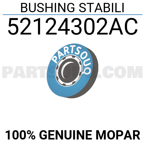 BUSHING STABILI 52124302AC | Mopar Parts | PartSouq