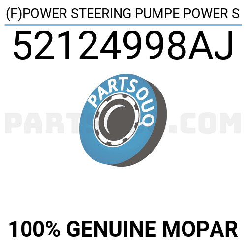 (F)POWER STEERING PUMPE POWER S 52124998AJ | Mopar Parts | PartSouq