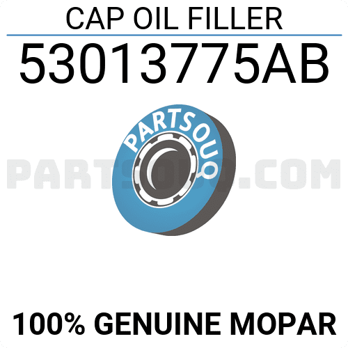CAP OIL FILLER 53013775AB | Mopar Parts | PartSouq