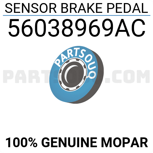 SENSOR BRAKE PEDAL 56038969AC | Mopar Parts | PartSouq
