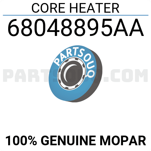 CORE HEATER 68048895AA | Mopar Parts | PartSouq