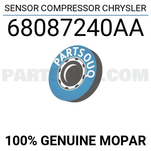SENSOR COMPRESSOR CHRYSLER 68087240AA | Mopar Parts | PartSouq