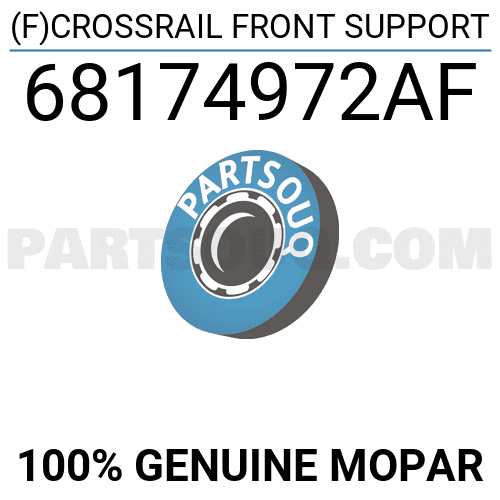 (F)CROSSRAIL FRONT SUPPORT 68174972AF | Mopar Parts | PartSouq