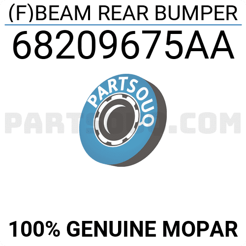 (F)BEAM REAR BUMPER 68209675AA | Mopar Parts | PartSouq