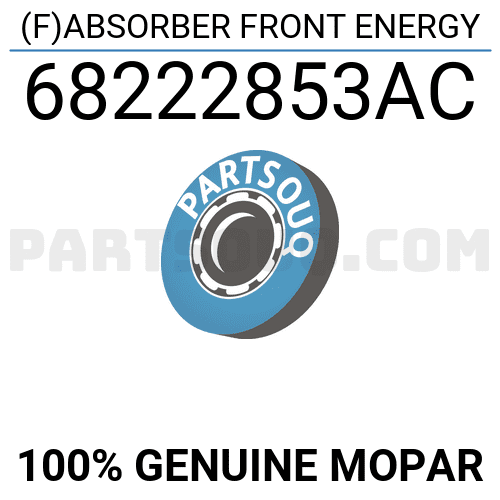 (F)ABSORBER FRONT ENERGY 68222853AC | Mopar Parts | PartSouq