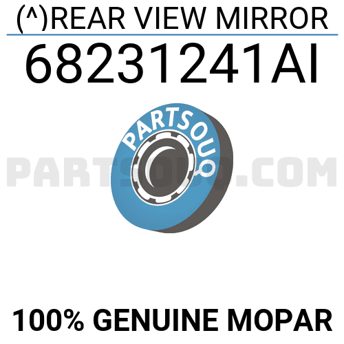 (^)REAR VIEW MIRROR 68231241AI | Mopar Parts | PartSouq