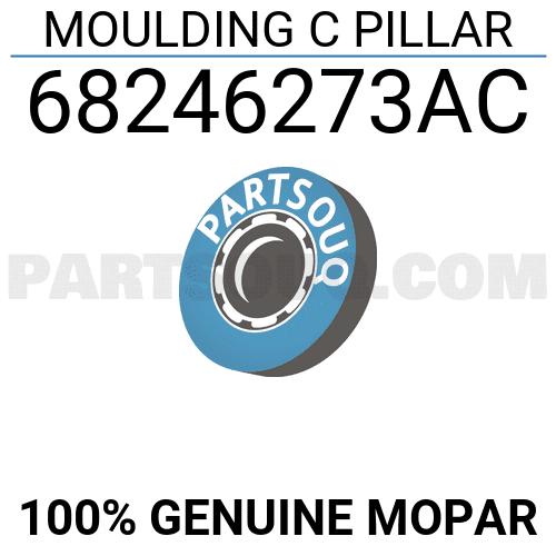 MOULDING C PILLAR 68246273AC | Mopar Parts | PartSouq