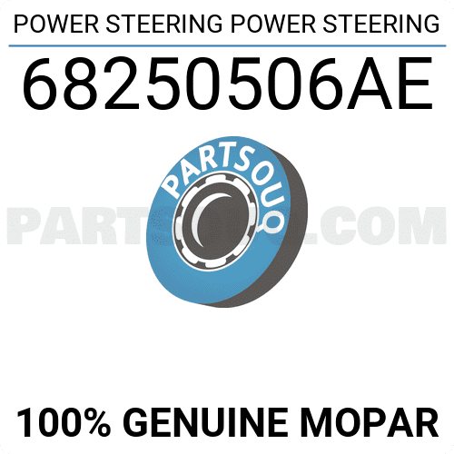 POWER STEERING POWER STEERING 68250506AE | Mopar Parts | PartSouq