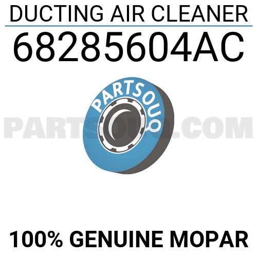 DUCTING AIR CLEANER 68285604AC | Mopar Parts | PartSouq