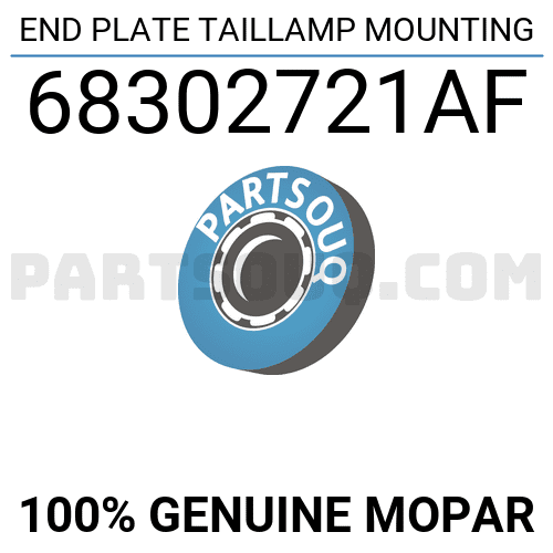 END PLATE TAILLAMP MOUNTING 68302721AF | Mopar Parts | PartSouq