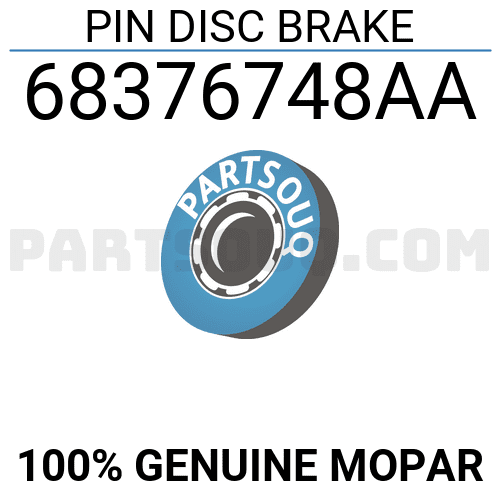 PIN DISC BRAKE 68376748AA | Mopar Parts | PartSouq