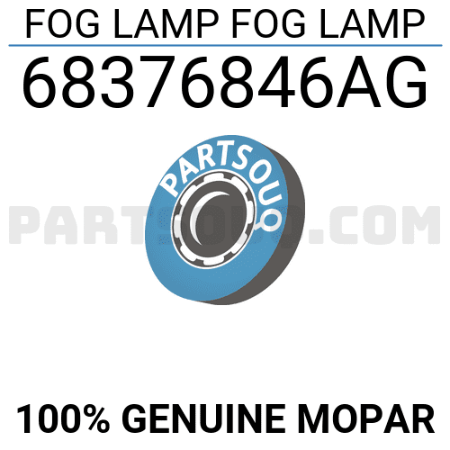 FOG LAMP FOG LAMP 68376846AG | Mopar Parts | PartSouq