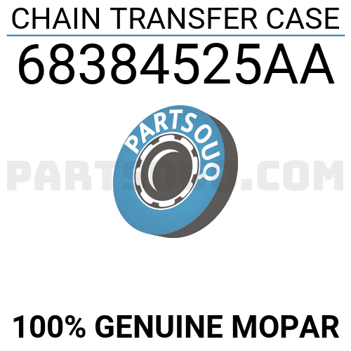 CHAIN TRANSFER CASE 68384525AA | Mopar Parts | PartSouq