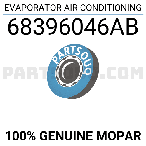 EVAPORATOR AIR CONDITIONING 68396046AB | Mopar Parts | PartSouq