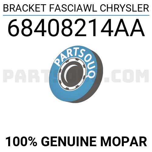 BRACKET FASCIAWL CHRYSLER 68408214AA | Mopar Parts | PartSouq