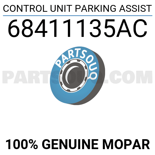 CONTROL UNIT PARKING ASSIST 68411135AC | Mopar Parts | PartSouq