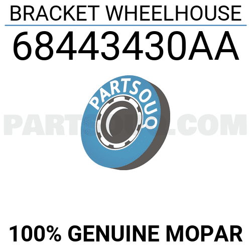BRACKET WHEELHOUSE 68443430AA | Mopar Parts | PartSouq
