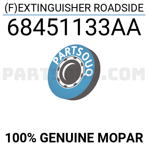 (F)EXTINGUISHER ROADSIDE 68451133AA | Mopar Parts | PartSouq