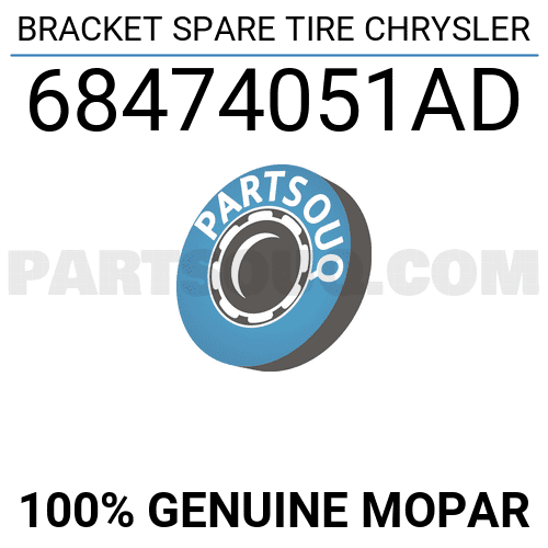 BRACKET SPARE TIRE CHRYSLER 68474051AD | Mopar Parts | PartSouq