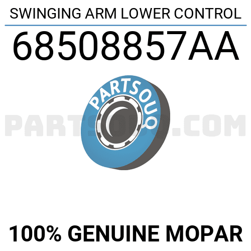 SWINGING ARM LOWER CONTROL 68508857AA | Mopar Parts | PartSouq